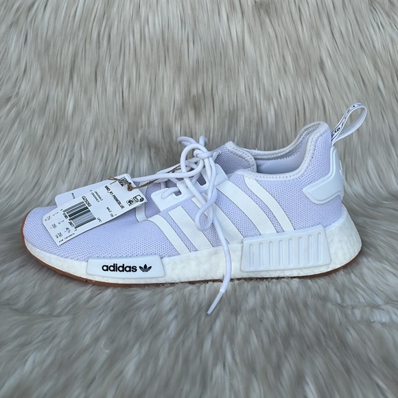 adidas | Shoes | Adidas Nmdr Primeblue White Gum Gz926 2021 Running Gym ...